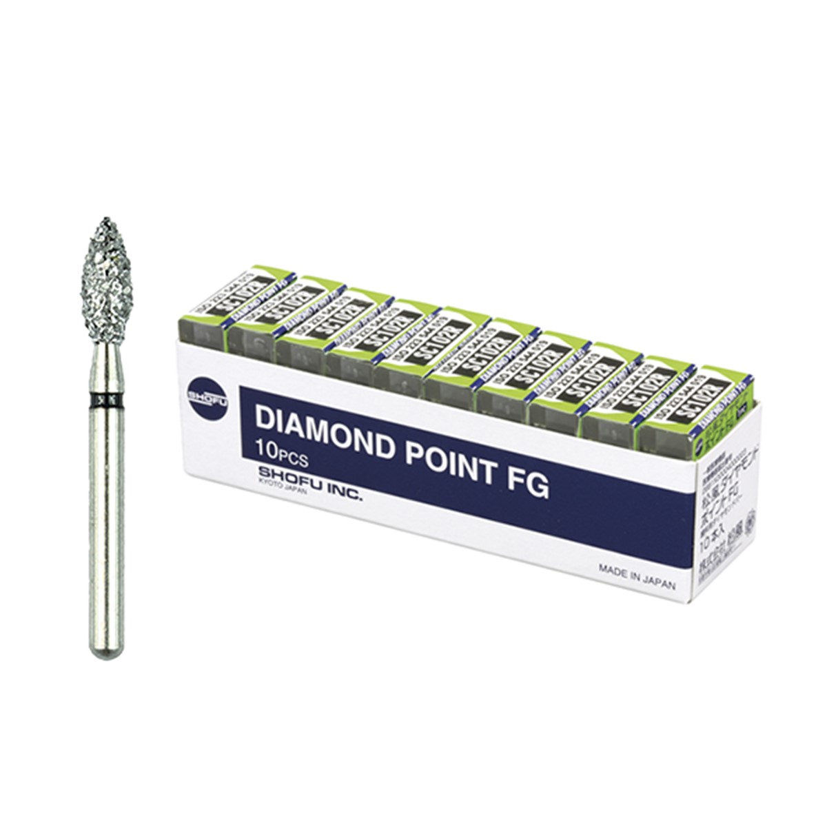 DIAMOND POINTS FG – SUPERCOARSE GRIT | Premiere Dental Sdn Bhd | Malaysia